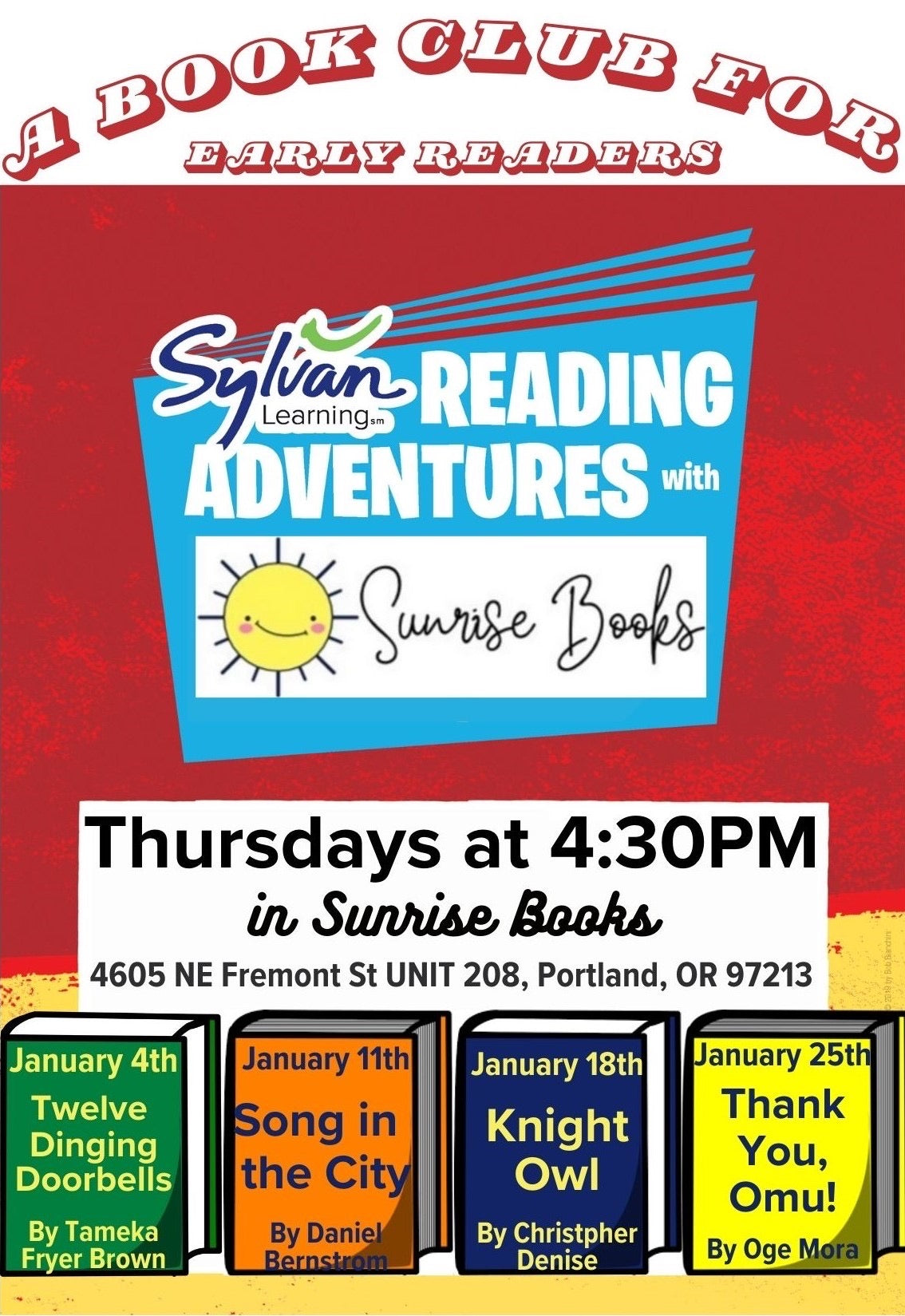 Reading adventures! – sunrisebookstore